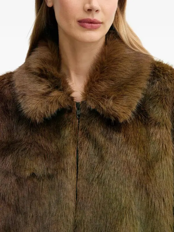 Bardot Sylvie Faux-fur Zip Jacket