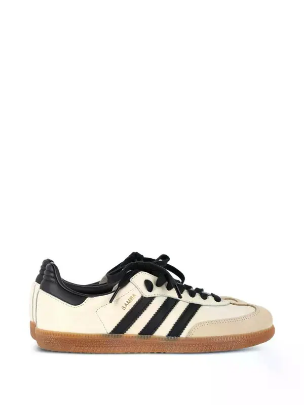 Adidas Samba Leather Sneakers - Neutrals