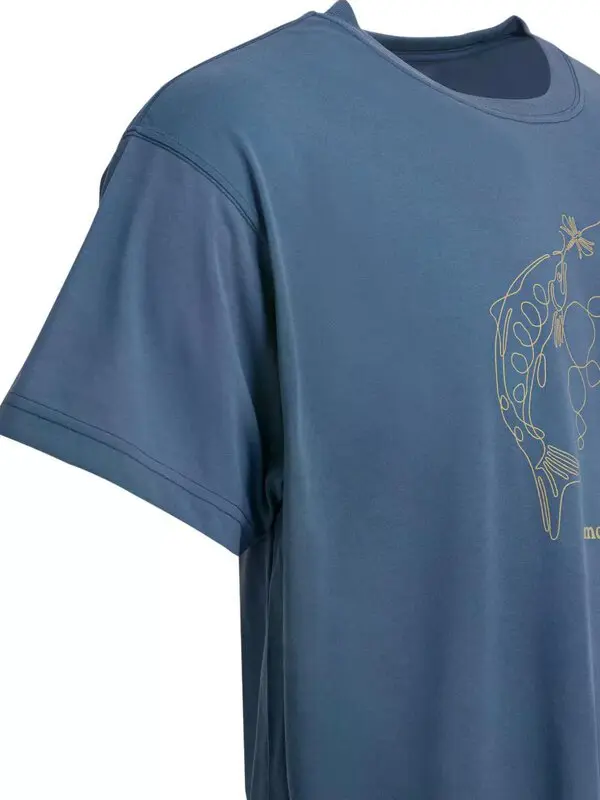 MONTBELL Graphic Crewneck T-shirt - Blue