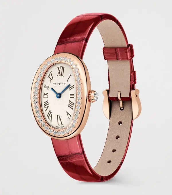 Cartier Baignoire Watch With Diamonds