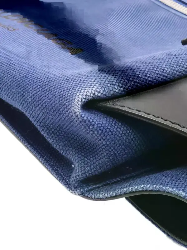 Balenciaga 2000s Logo Print Belt Bag
