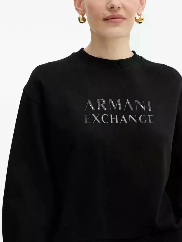 Armani Exchange Logo Detail Sweatshirt