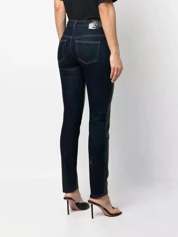 Roberto Cavalli Panelled Jeans