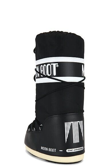 Moon Boot Icon Nylon Boots - Black