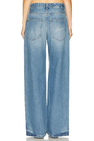 Jacquemus Le De-nimes Wide Leg Jeans