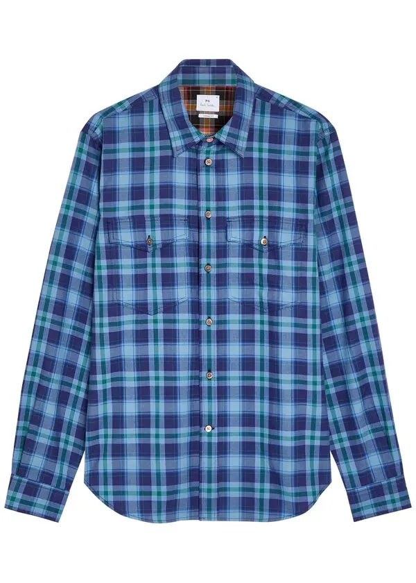 Paul Smith Checked Cotton Shirt