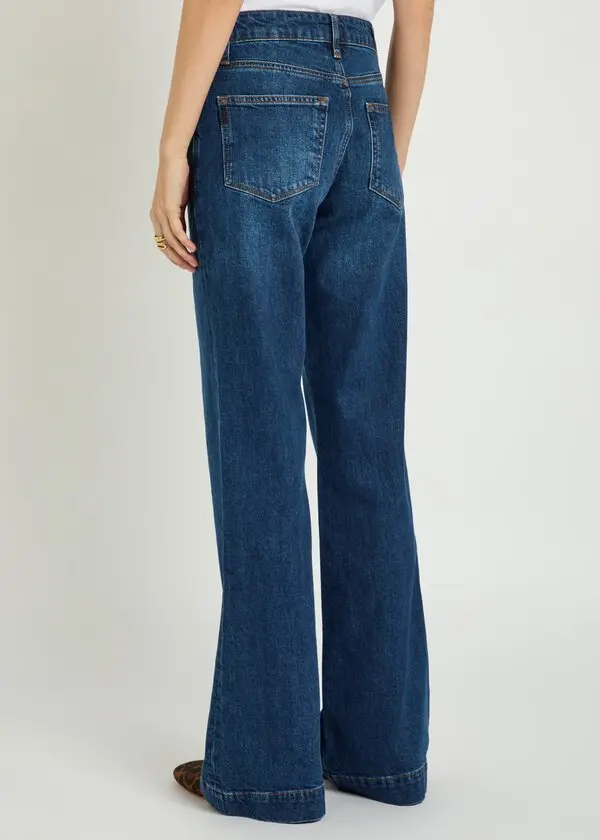 Paige Leenah Slim Wide-leg Jeans