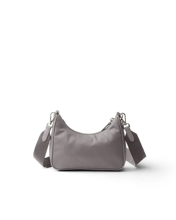 Prada Re-edition 2005 Re-nylon Bag - Cloudy Gray