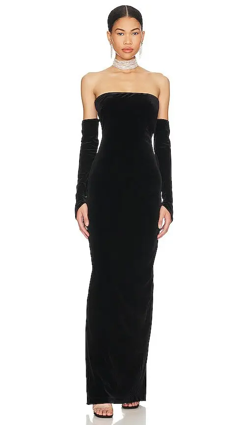 NOOKIE Majesty Gown - Black