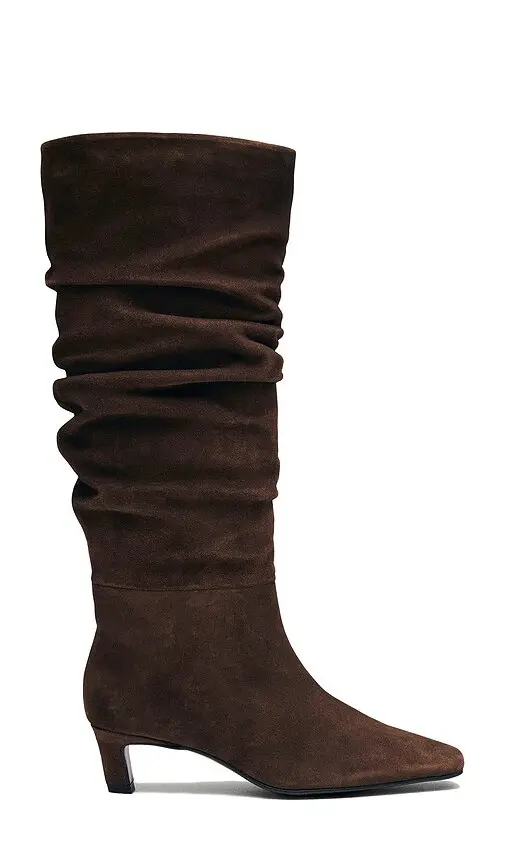 ALOHAS Kalila Suede Boots - Brown
