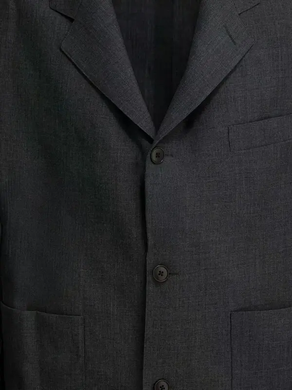 BEAMS Paul Button-up Wool Blazer