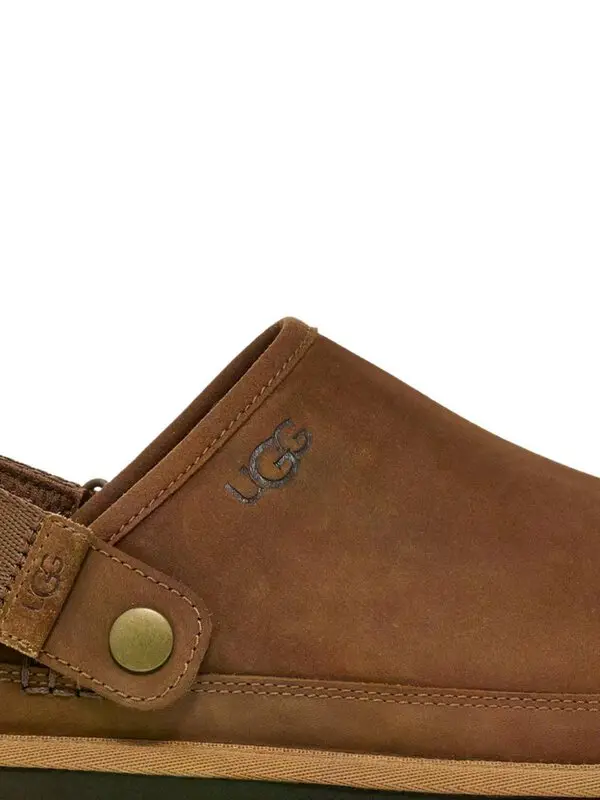 UGG Strap Clog Boots - Brown
