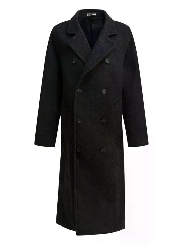 Auralee Double-breasted Wool Coat