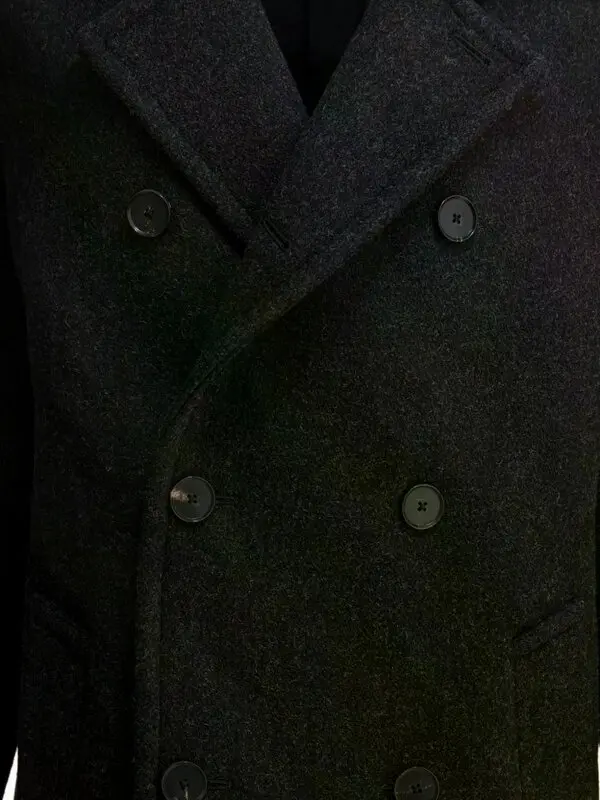 Auralee Double-breasted Wool Coat