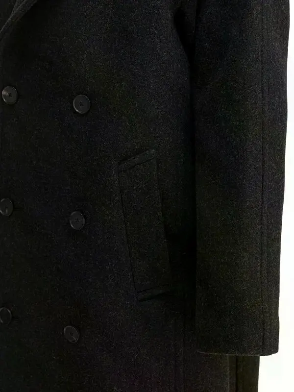 Auralee Double-breasted Wool Coat