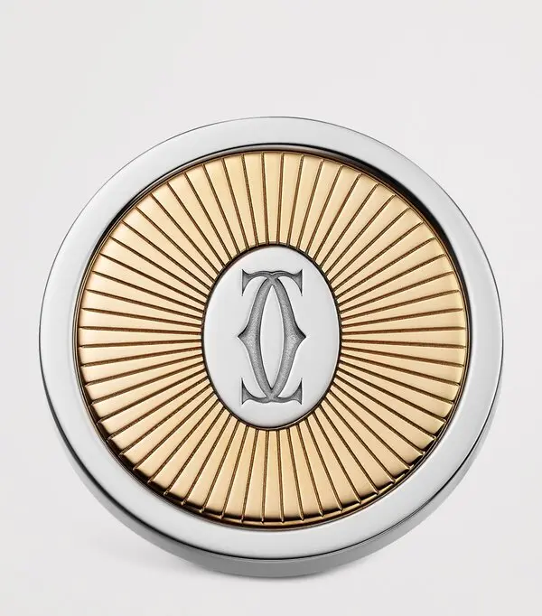 Cartier Sterling And Yellow Gold Double C De Cufflinks