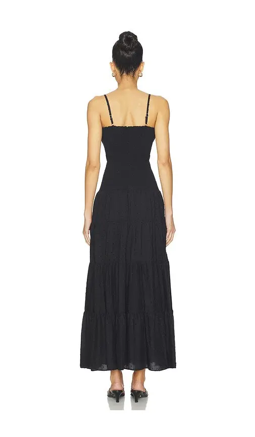 Peixoto Clementine Maxi Dress - Black