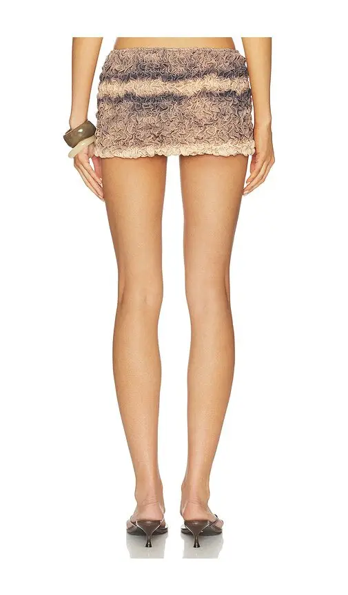SELIA RICHWOOD Lia Beach Skirt - Brown