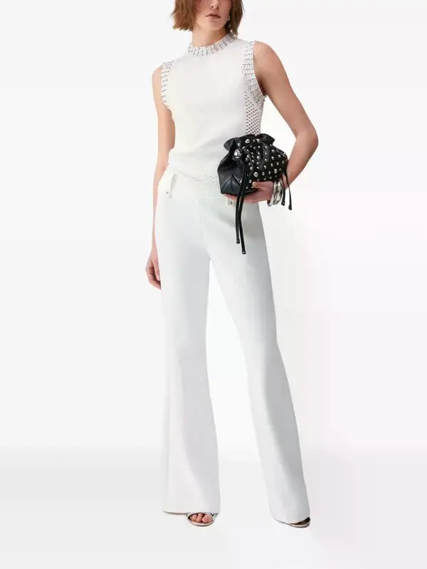Liu Jo Sleeveless Top With Perforated Detailing