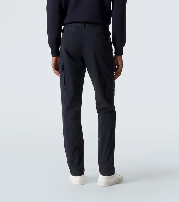 Ralph Lauren Purple Label Cotton-blend Cargo Trousers