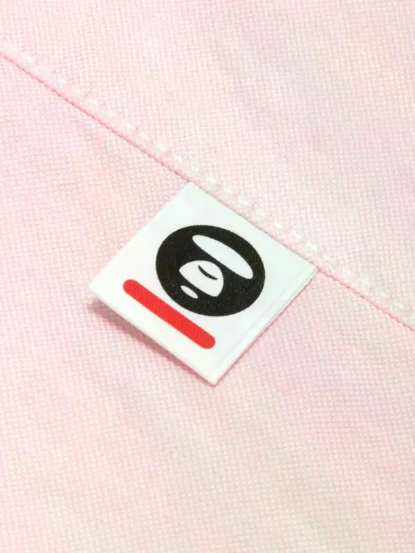 AAPE BY *A BATHING APE Buttoned Embroidery Shirt