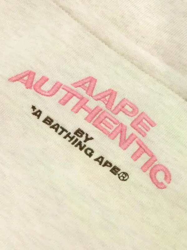 AAPE BY *A BATHING APE Appliqué V-neck Cardigan