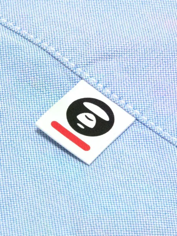 AAPE BY *A BATHING APE Button-down Embroidered Shirt