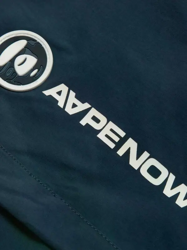 AAPE BY *A BATHING APE Logo Track Pants - Blue