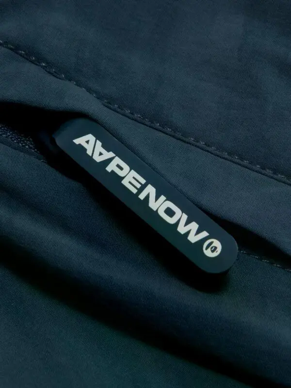 AAPE BY *A BATHING APE Logo Track Pants - Blue