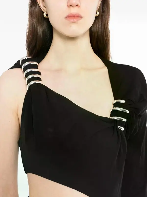 Christopher Esber Asymmetrical Torso Maxi Dress