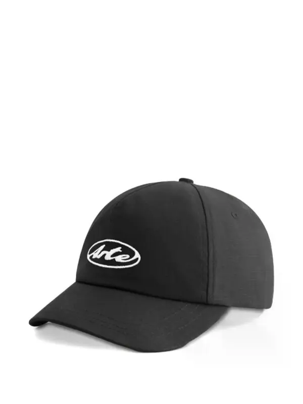 ARTE ANTWERP Baseball Cap With Logo Detail - Black