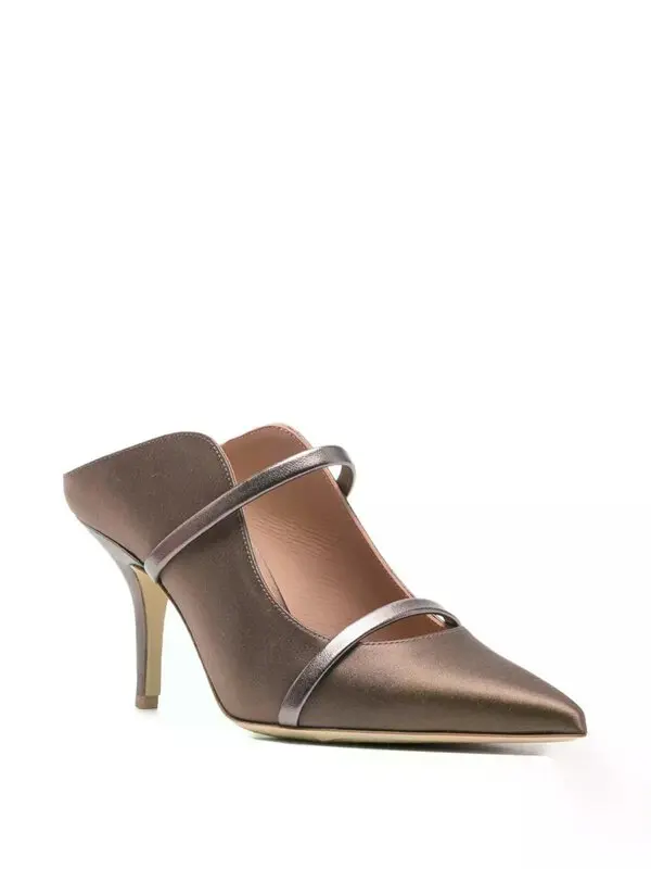 MALONE SOULIERS Double-strap Pumps - Brown