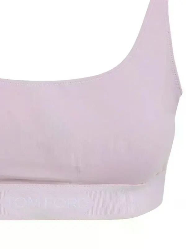 TOM FORD Ribbed Bralette - Pink