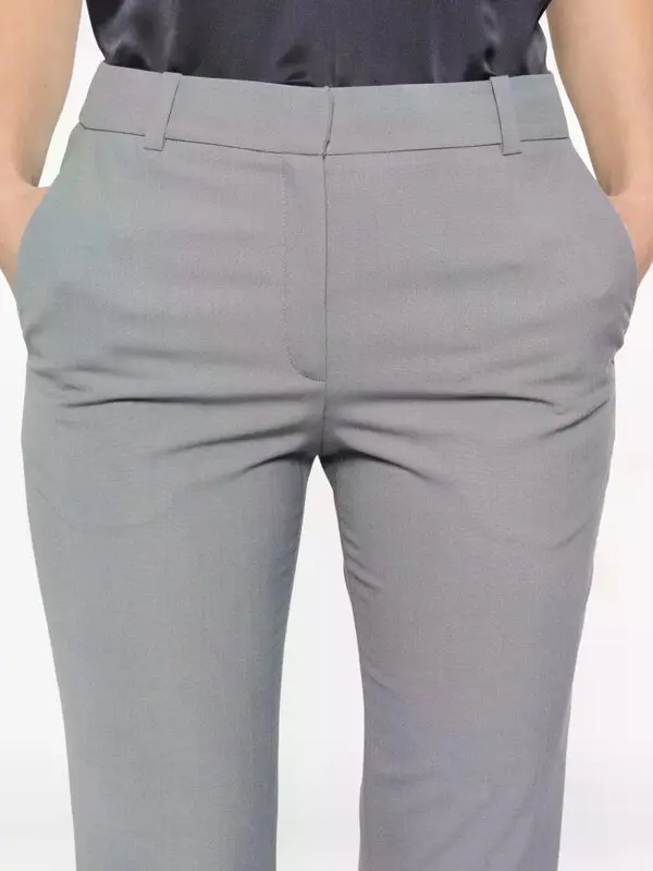 IRO PARIS Button-embellished Cropped Trousers
