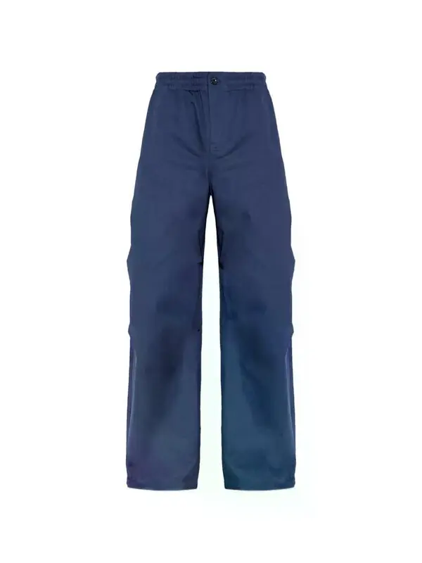 Kenzo Wide-leg Trousers - Blue