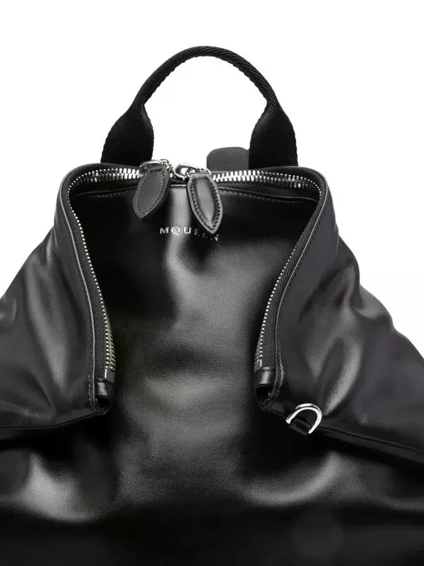 Alexander McQueen Manta Leather Backpack
