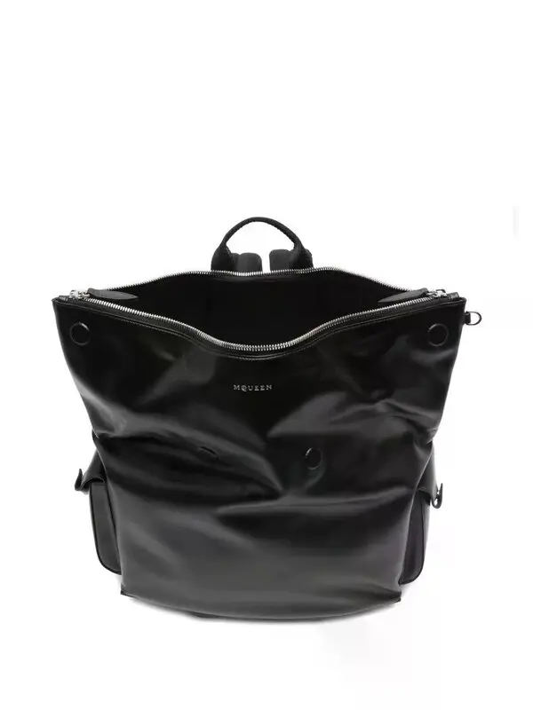 Alexander McQueen Manta Leather Backpack