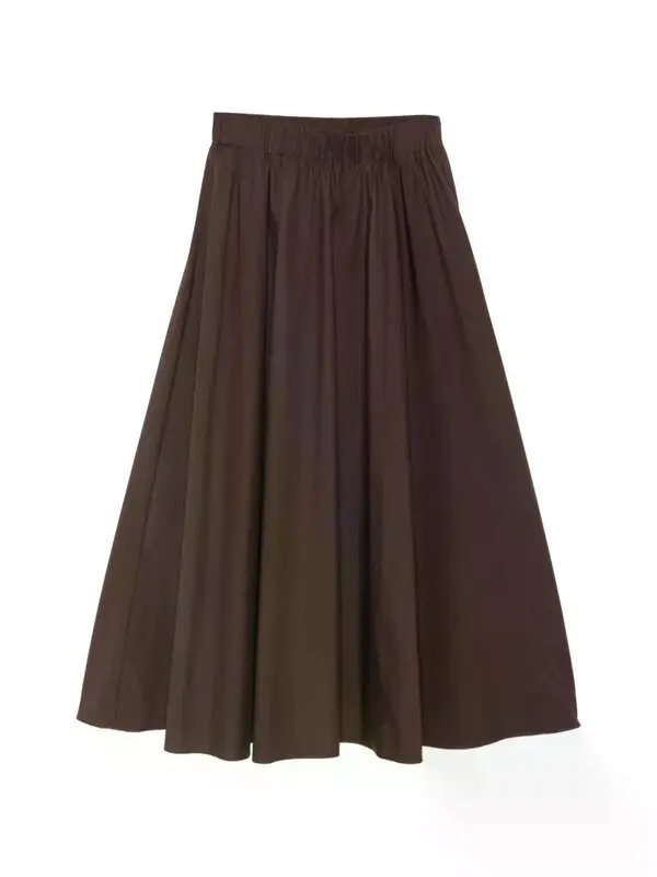 P.a.r.o.s.h Elasticated A-line Midi Skirt