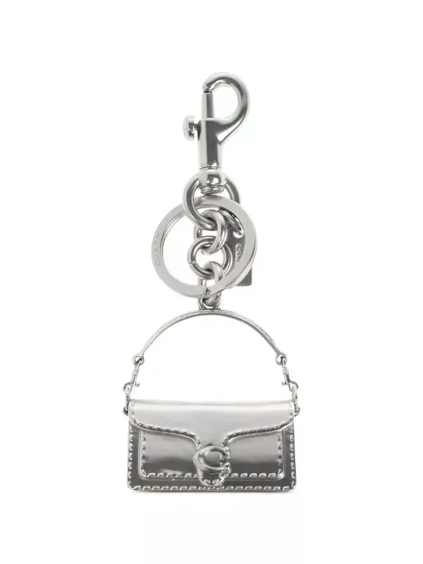 COACH Tabby Bag Charm - Silver