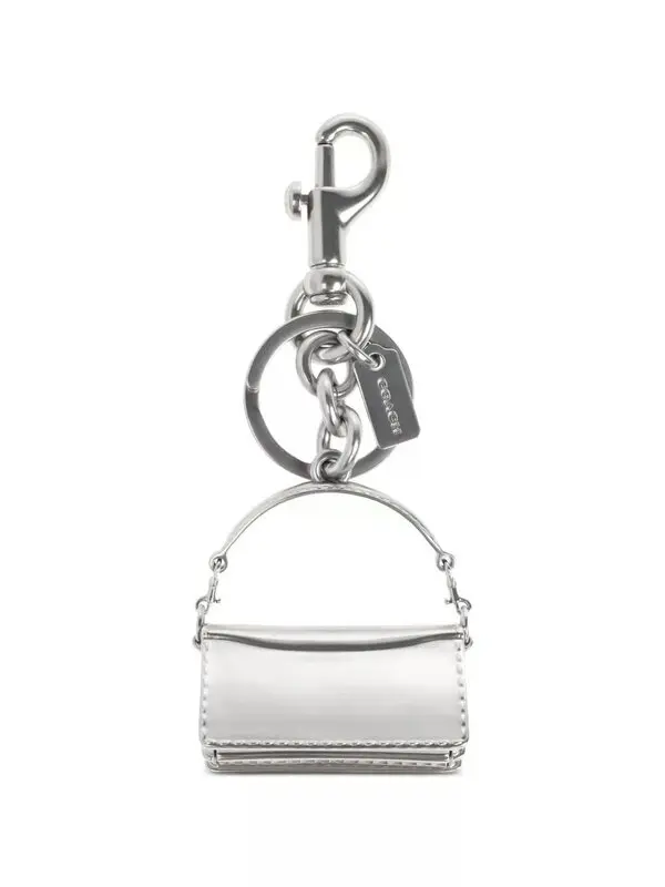 COACH Tabby Bag Charm - Silver