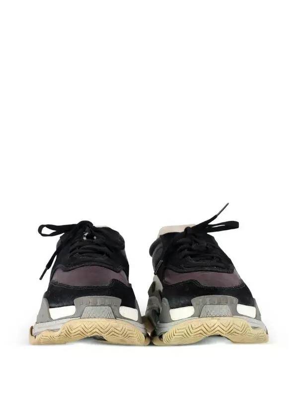 Balenciaga Triple S Suede Sneakers