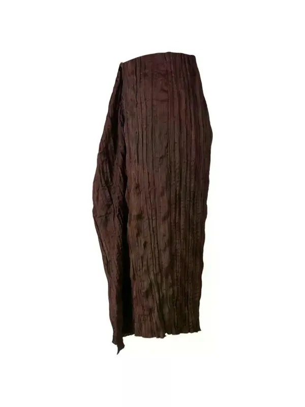 Staud Earth Ruffled Midi Skirt
