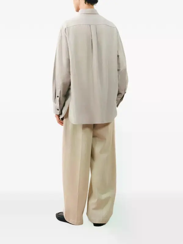 CROQUIS Knitted-applique Shirt