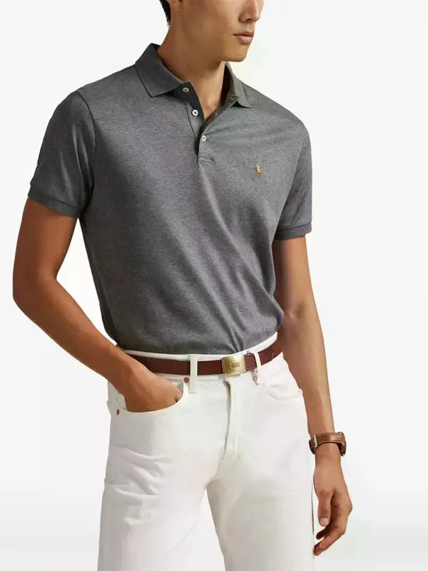 Polo Ralph Lauren Buttoned Polo Shirt - Grey