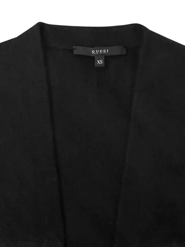 Gucci Coated Long-sleeve Cropped Jacket