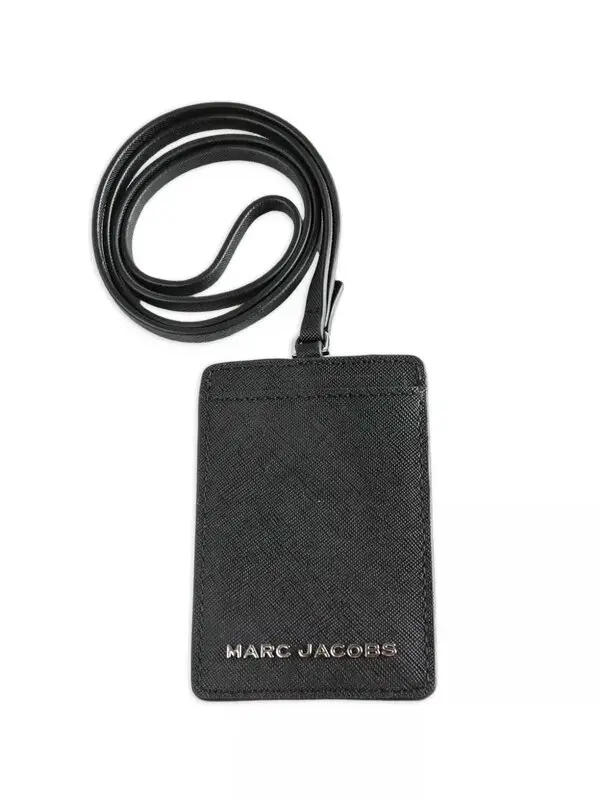 Marc Jacobs Trademarc 2.0 Slg Id Lanyard Cardhoder - Black