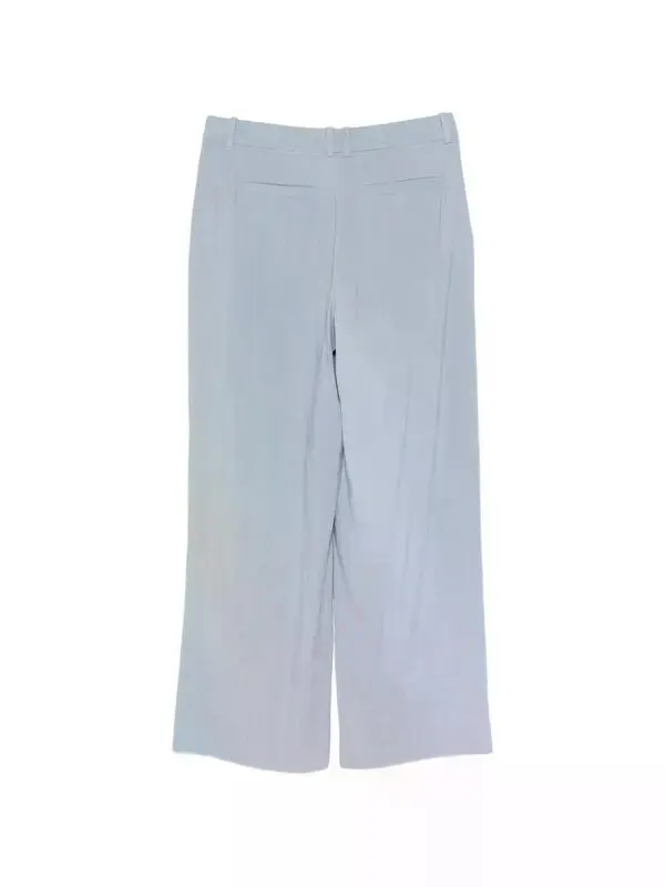 Gant Pleated Wide Leg Trousers
