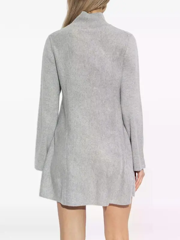LISA YANG Serina Long-sleeve Mini Dress - Grey