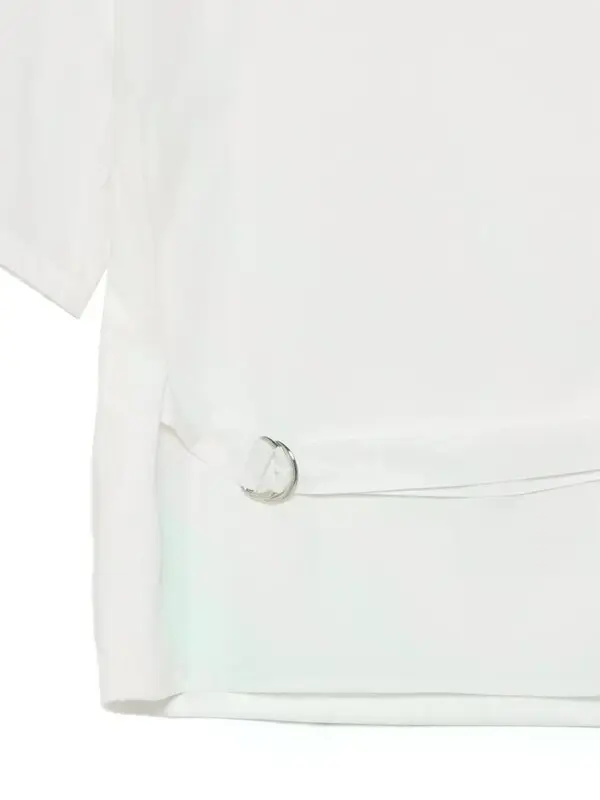 Patrizia Pepe Short Sleeve T-shirt With Back Detail