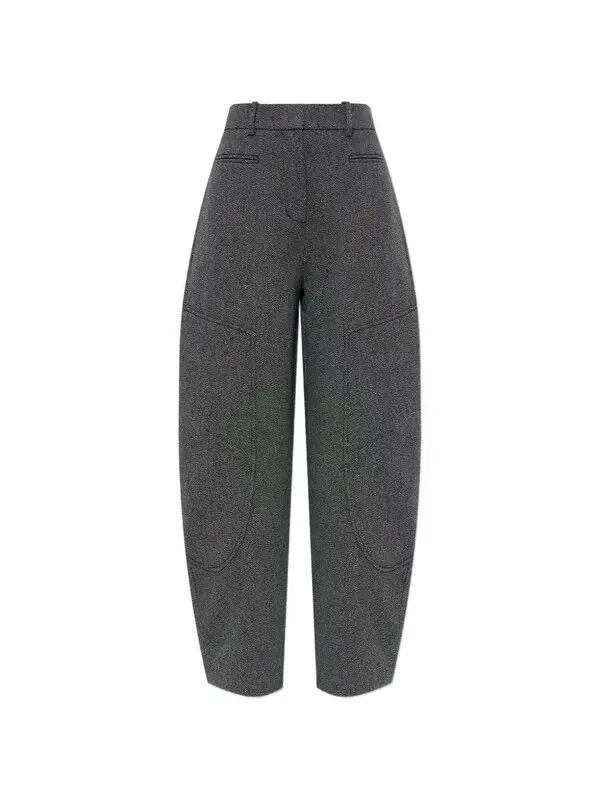 GANNI Paneled Pocket Trousers